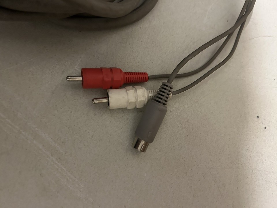 Official Sony PlayStation S-VIDEO SCPH-1100 AV SVideo Cable 2 3 PS1 PS2 ...