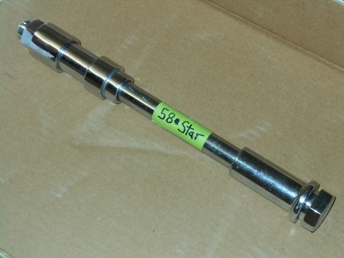 VINTAGE HARLEY REAR AXLE PANHEAD SHOVELHEAD CHOPPER BOBBER SWINGARM FL ...