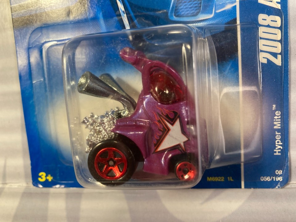 2008 HOT WHEELS ''ALL STARS'' #056 = HYPER MITE = PURPLE , us | eBay