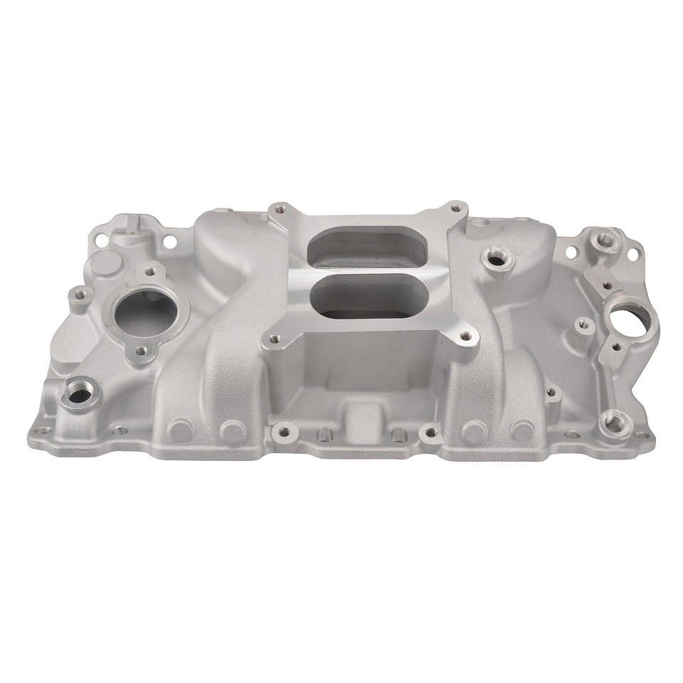 Dual Plane High Rise Intake Manifold for SBC Chevy V8 305 327 350 400 ...