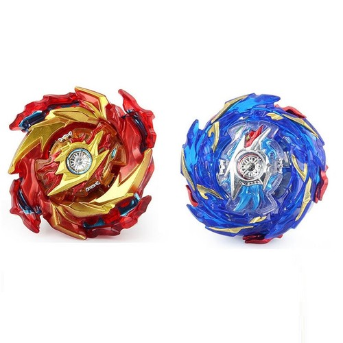 B-174 BeyBlade Burst 01 02 Red Blue Bey LIMIT BREAK DX Launcher w ...