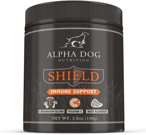 Shield Allergy Immune Support supplement for Dogs by Alpha Dog ...