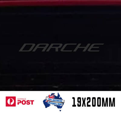 2x Darche Windshield Windscreen Sticker Decal BLACK 200mm | eBay Australia