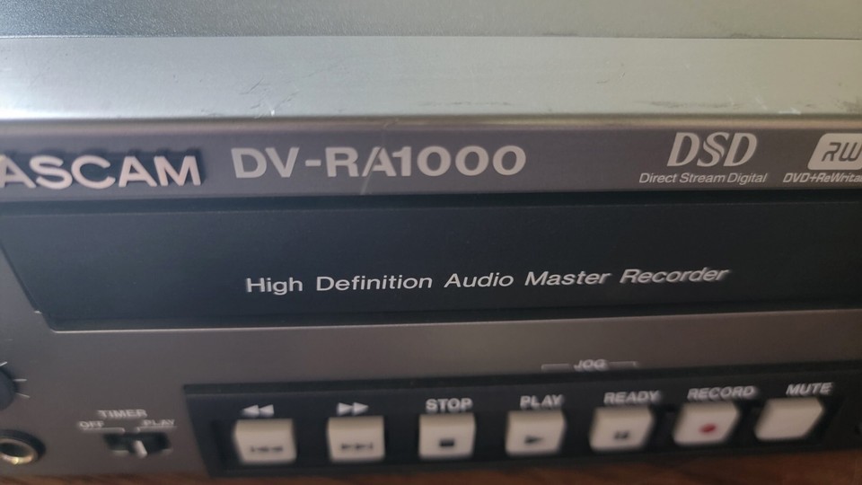Tascam 2-Channel High-Definition Audio/DSD Master Recorder DV-RA1000 | eBay