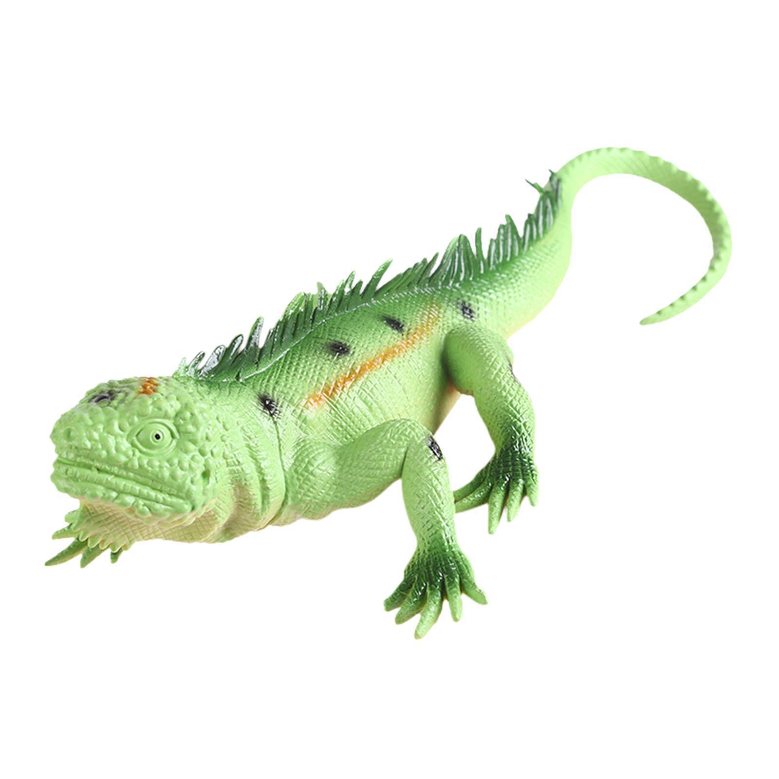 Reptile Animal Figures Realistic Lizard Figurine Model for Children Boy ...