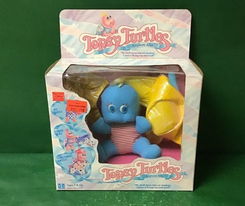1988 Topsy Turtles : “AIRPLANE ALLIE” NIB By Hasbro No.71005/7100 ASSt ...