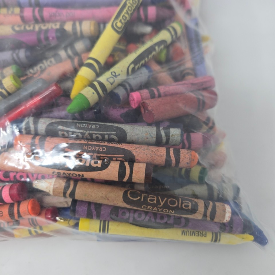 Loose Crayon Lot 6+ Pounds - Mostly Crayola and some Restaurant Crayons ...