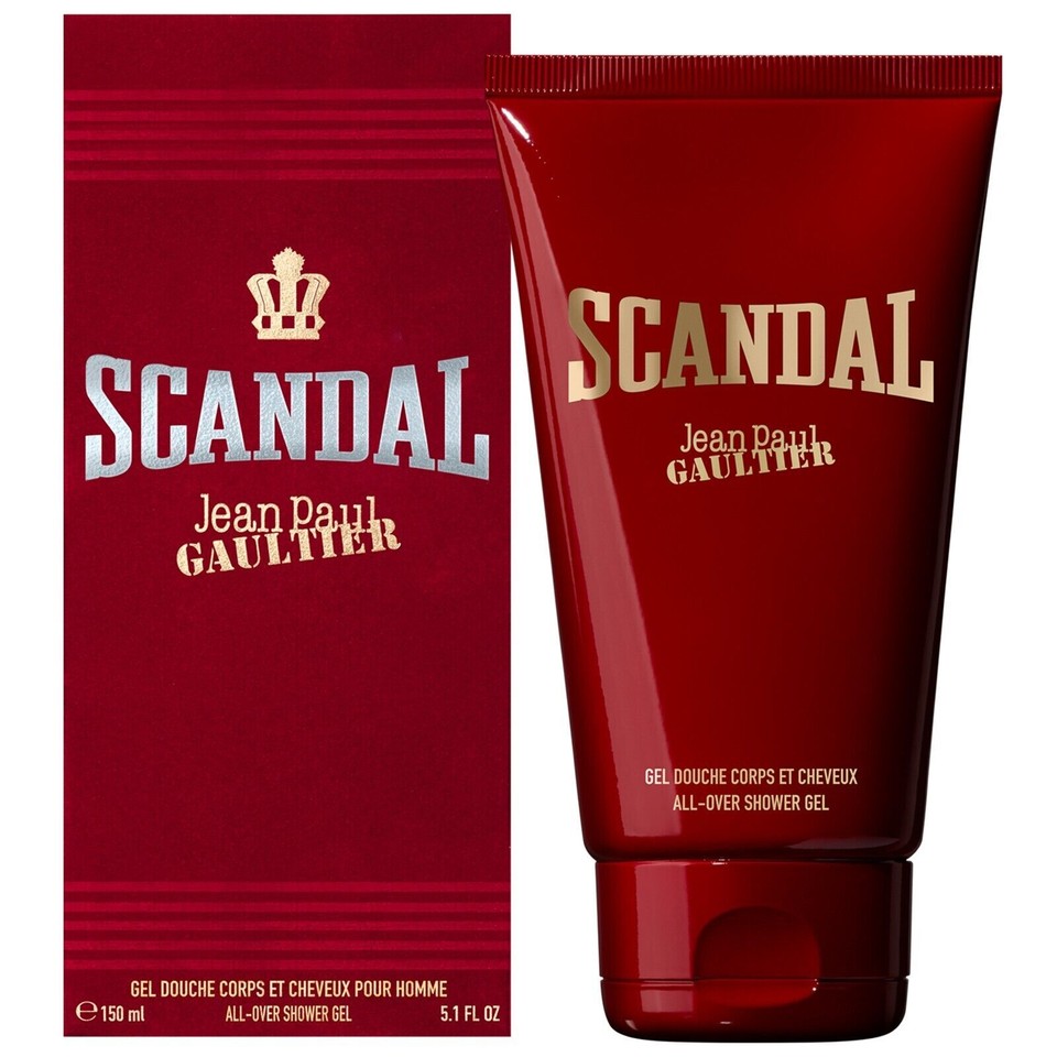 Jean Paul Gaultier Elixir Scandal gift set 50 75ml EDT Shower Gel Mini ...