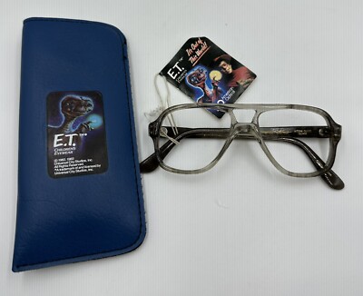 Vintage E.T. Extra Terrestrial Eyeglasses Frames with Case New With ...