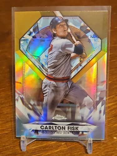2022 Chrome Update Diamond Greats Die Cuts #DGC-69 Carlton Fisk ...