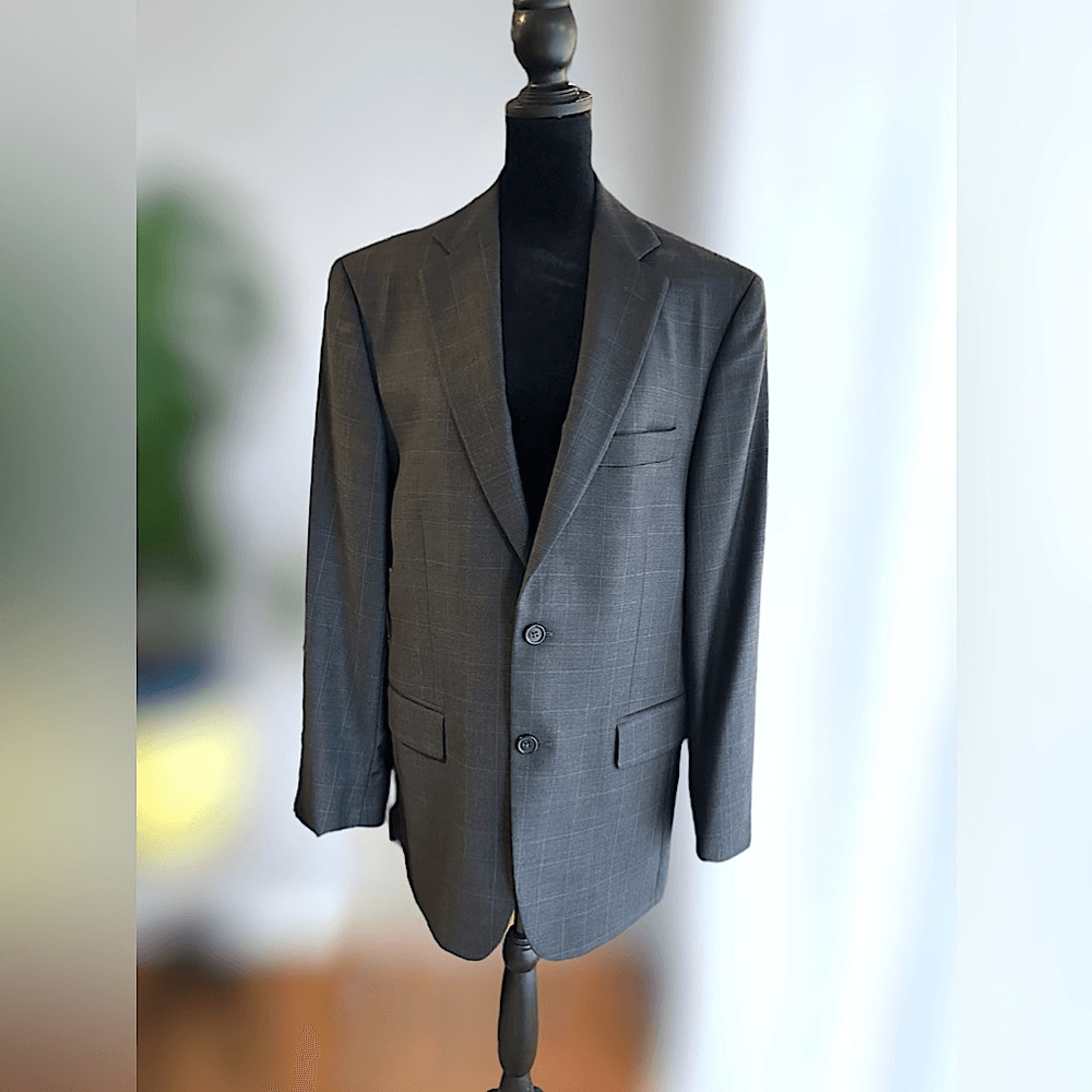 Brooks Brothers 1818 Madison Fit 100% Saxxon Wool Blazer Brooks Brothers 1818 Madison Fit 100% Saxxon Wool Blazer