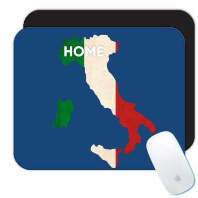 Gift Mousepad : Italy Home MAP Flag Italian Wine Epat Country Pride | eBay