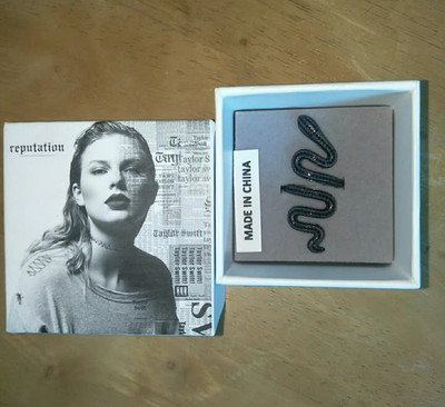 Taylor Swift Reputation Black Snake Ring Adjustable Rare Official ...