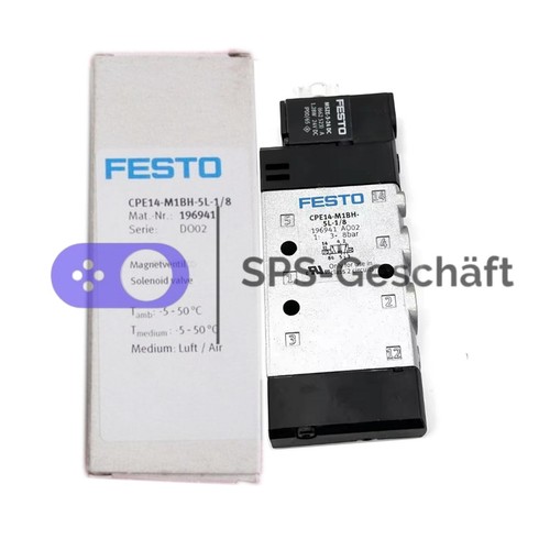 1PCS NEU FESTO CPE14-M1BH-5L-1/8 196941 Magnetventil | eBay.de