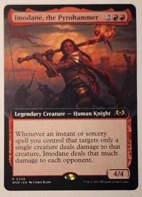 MTG - Imodane, the Pyrohammer - Extended Art - Wilds of Eldraine - WOE ...