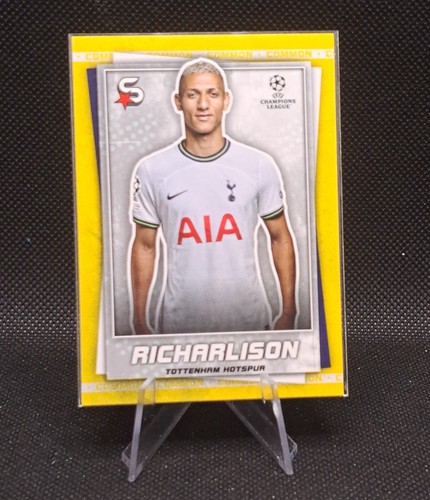 Richarlison card common - Tottenham -Topps UCL Superstars Season 22/23 ...