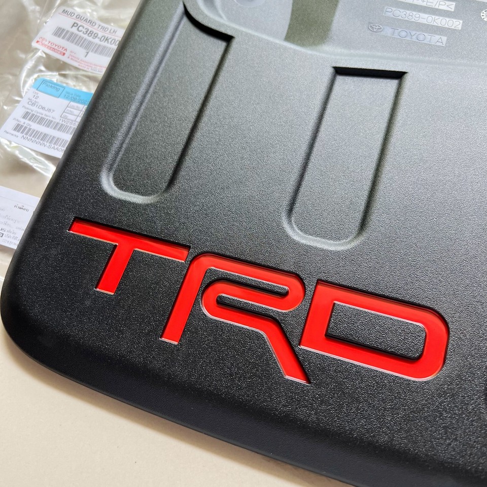 Left Right Rear Mud Guard Flap Splash TRD Genuine for Toyota Hilux Revo ...