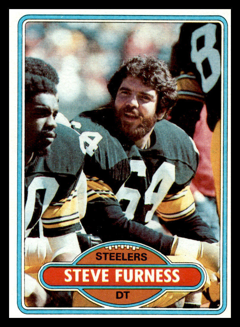 1980 Topps Steve Furness #111 Pittsburgh Steelers | eBay