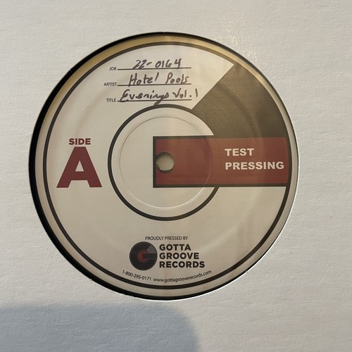 Hotel Pools Evenings Vol.1 Test Pressing Vinyl Record Not Wax Mage /5 ...