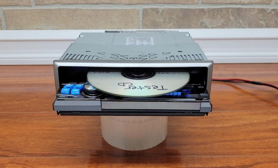 RARE ALPINE CDA-9853 CD MP3 PLAYER with BLUETOOTH ADAPTER and REMOTE ...