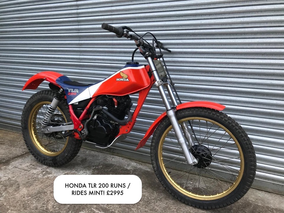HONDA TLR 200 TWIN SHOCK TRICK TRIALS CHOICE FROM £1695 OFFERS PX TL 125 250 | eBay UK