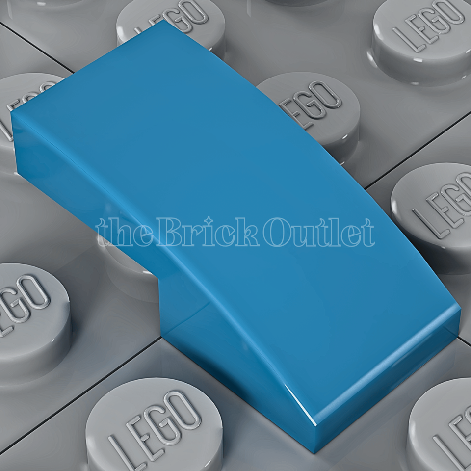 LEGO 2x1 Slope Curved Part 11477 "NEW" - All Colors Available Including ...