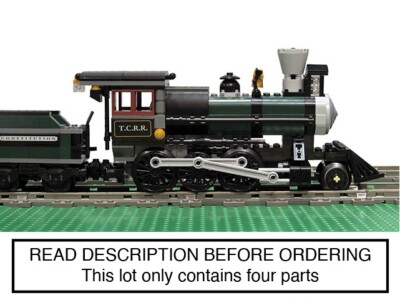 Lone Ranger Constitution Train Chase MOD- custom rods to modify Lego ...