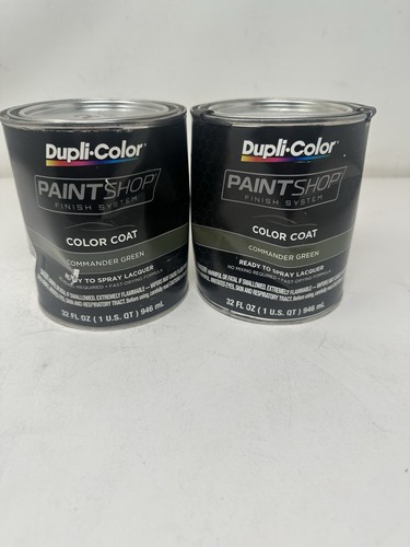 2 pack Dupli-Color BSP216 Commander green Paint Shop Finish System - 32 ...