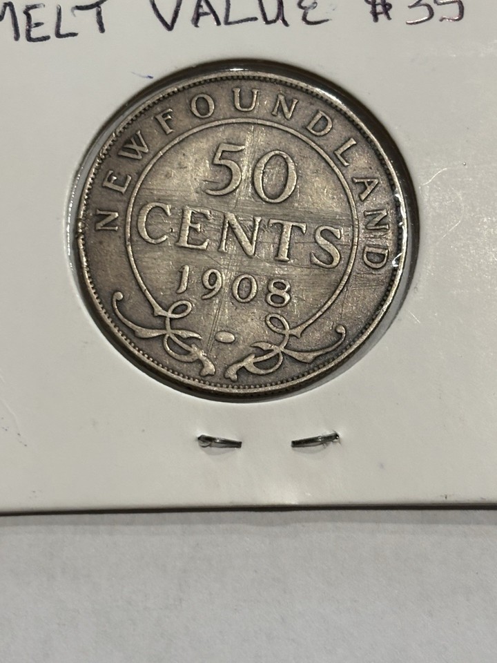 1908 50C Canada 50 Cents "" EXTRA FINE "" | eBay