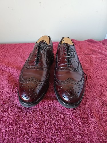 Allen Edmonds McAllister Wing Tip Shoes Vibram Soles Sz 7EEE NICE! | eBay