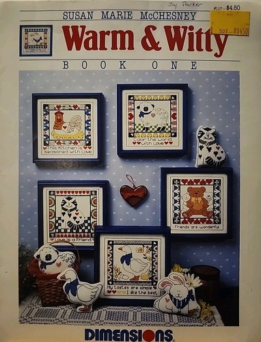 Susan Marie McChesney Warn & Witty Cross Stitch Patterns | eBay