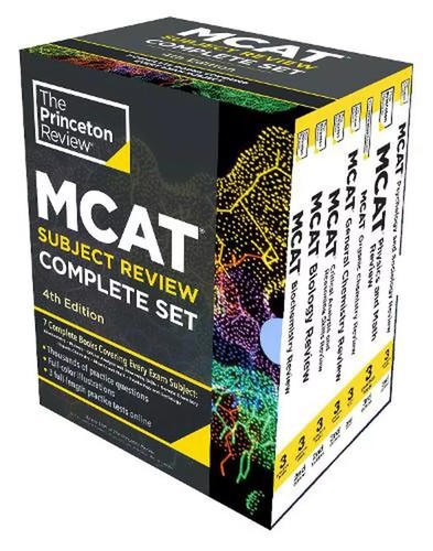 Princeton Review MCAT Subject Review Complete Box Set, 4th Edition: 7 ...