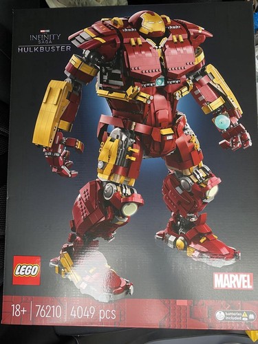 LEGO Marvel The Infinity Saga Hulk Buster 76210 Toy Block Building Kit ...