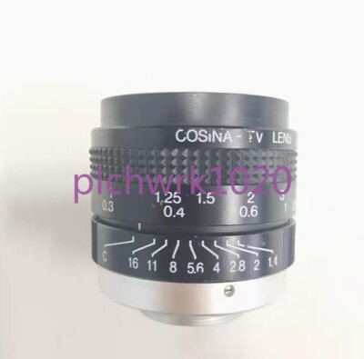 1 PCS COSINA-TV LENS 25MM 1:1.4 industrial camera lens amplifier GOOD ...