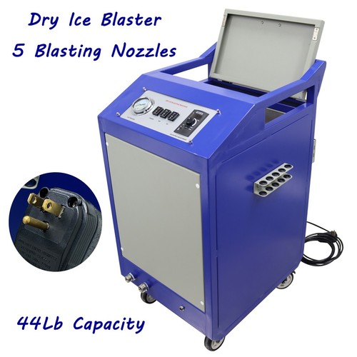 Dry Ice Blaster 110V Dry Ice Cleaner Cleaning Machine for Engine Carbon ...