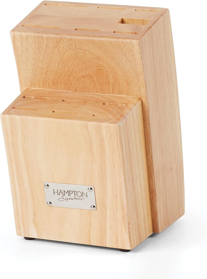 Hampton Forge Hmc01B077B Argentum Red 14Pc Block Set, Stainless Steel ...