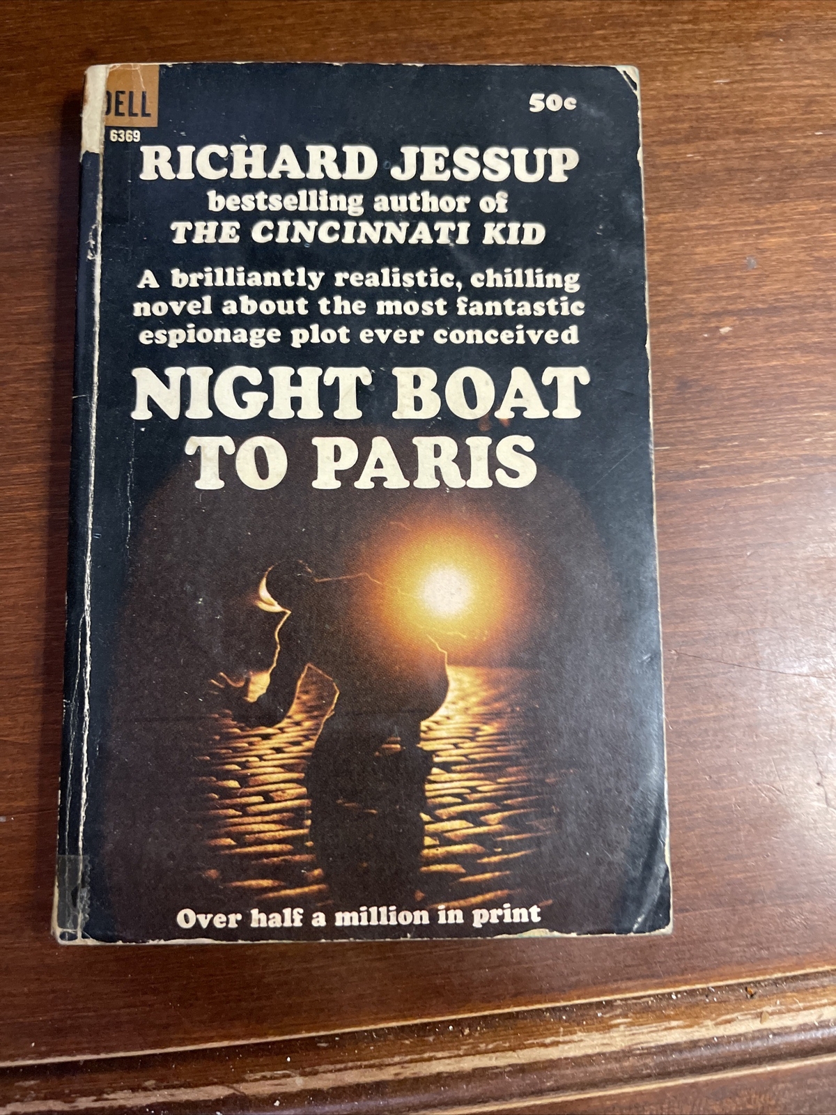 NIGHT BOAT TO PARIS By Richard Jessup - Dell paperback #6369- 1964 | eBay