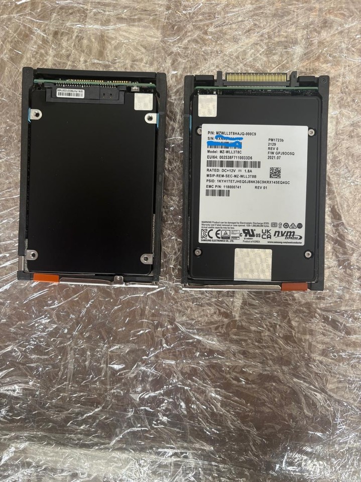 DELL EMC POWERSTORE SOLID STATE DRIVE 3.84TB NVME SAS 6GBPS 2.5 INCHES ...