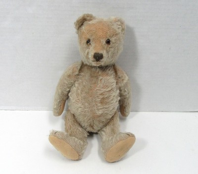 VINTAGE STEIFF? MOHAIR TEDDY BEAR NO TAGS 13" JOINTED EXCELSIOR FILL | eBay