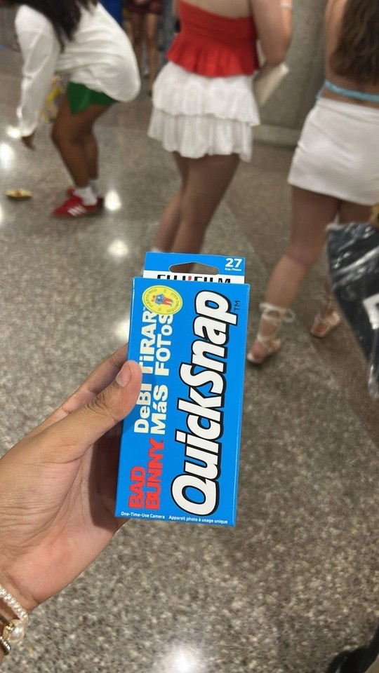 Bad Bunny Residencia DTMF PUERTO RICO Exclusive Quick Snap Camera | eBay