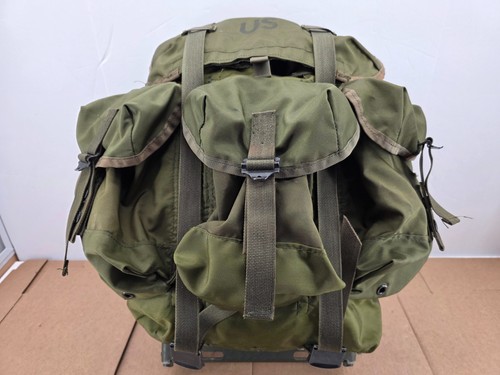 70s 1977 US Military USGI OD ALICE PACK Size Medium LC-1 Combat Field ...