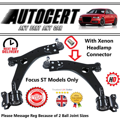 FORD FOCUS ST - 2004-2012 FRONT LOWER SUSPENSION CONTROL ARMS WISHBONES ...