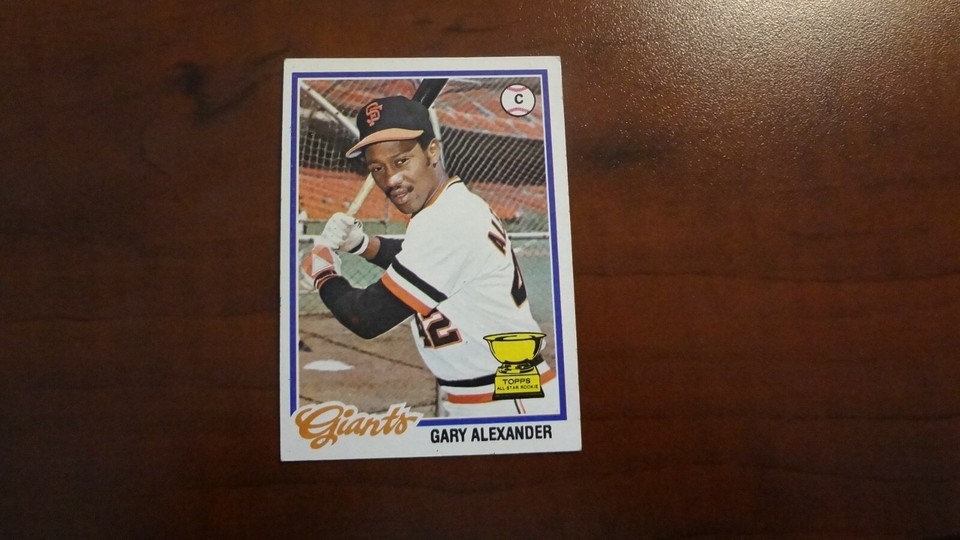 1978 TOPPS # 624 GARY ALEXANDER BASEBALL CARD | eBay