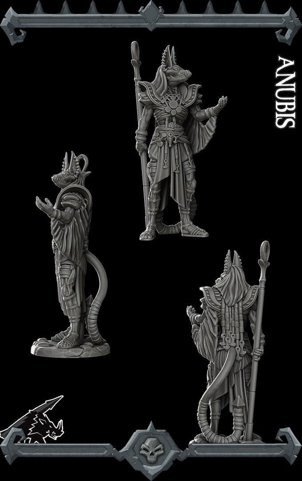 ANUBIS - Miniature | All Sizes | Dungeons and Dragons | Pathfinder ...