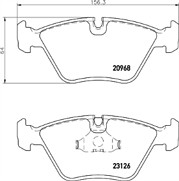 Mintex MDB1516 Brake Pad Set for sale online | eBay UK