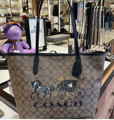 Coach Halloween Tote And Pumpkin Driver Wagon | eBay