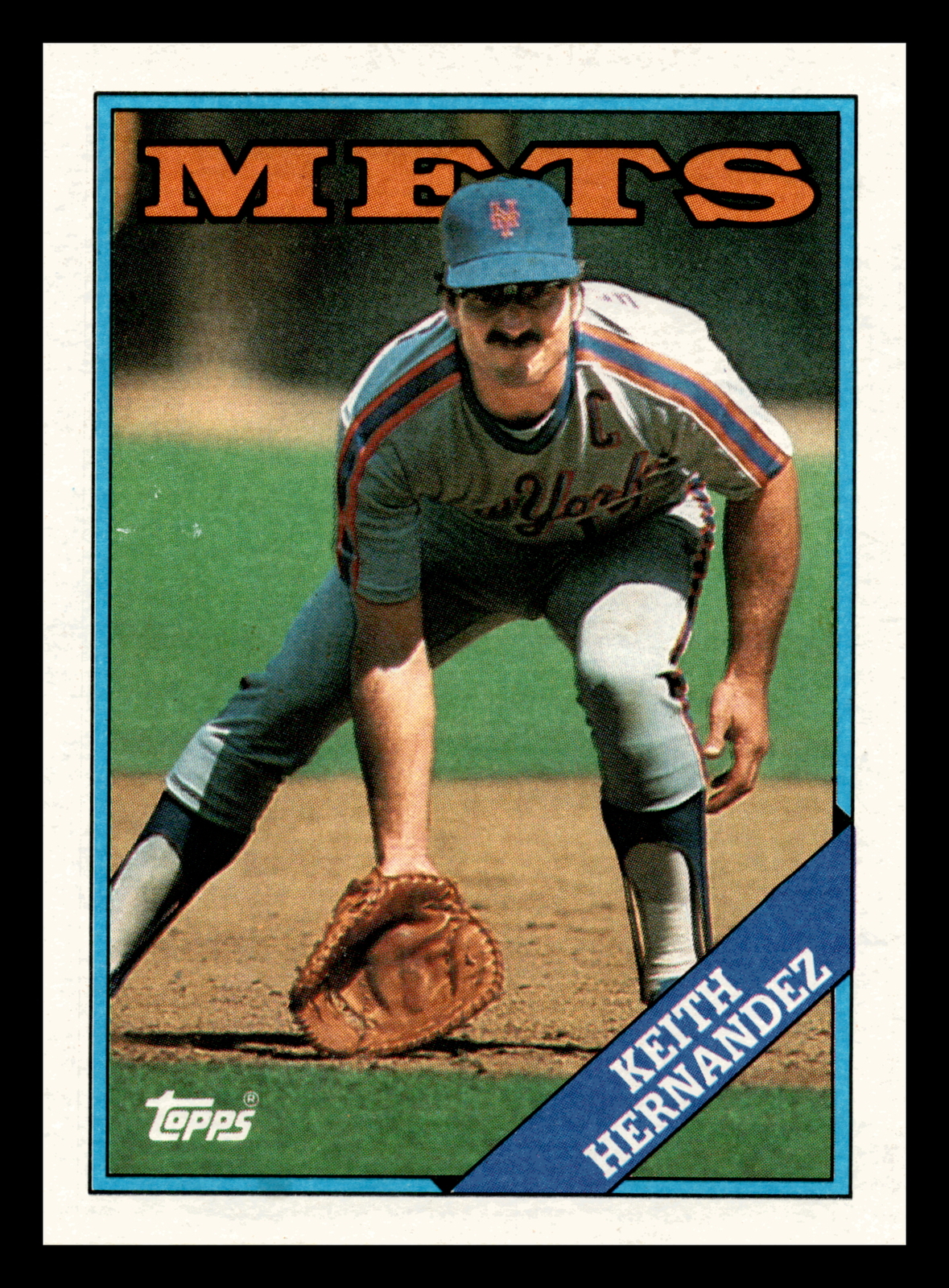 1988 Topps Keith Hernandez New York Mets #610 Centered Mint | eBay