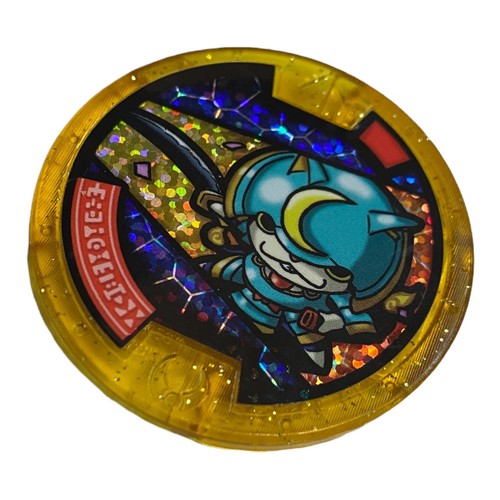 Rare Gold Bushinyan Shogunyan Legendary Medal Yokai Watch Yo-Kai ...