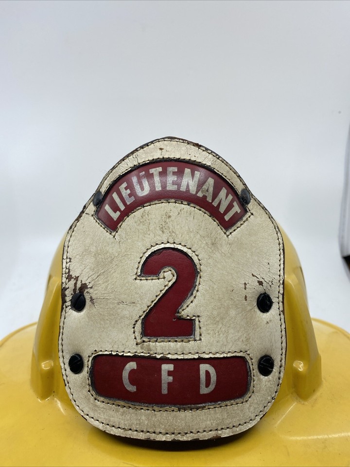 Vintage MSA TOPGARD Fireman’s Safety Helmet Yellow Adjustable Size 1969 ...