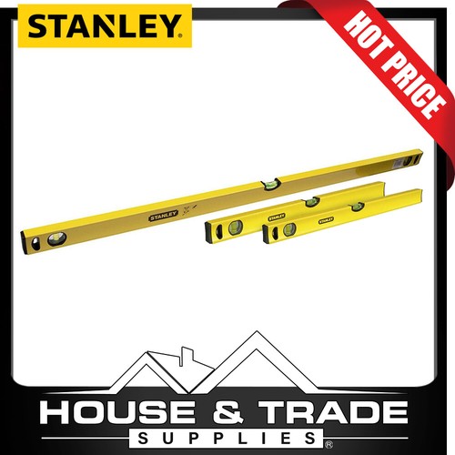 Stanley Box Spirit Level 60/80/200cm 2/3 Vials STHT1-43100 | eBay Australia